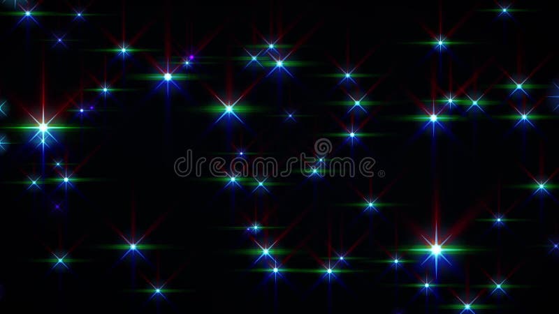 Glow Star Sparkle Flash Loop Animation Stock Video - Video of glitter ...
