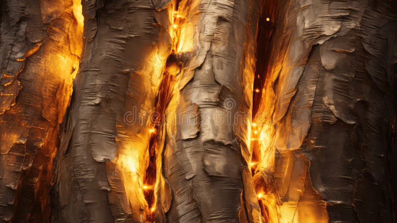 Glow tree light stock illustration. Illustration of close - 371860378