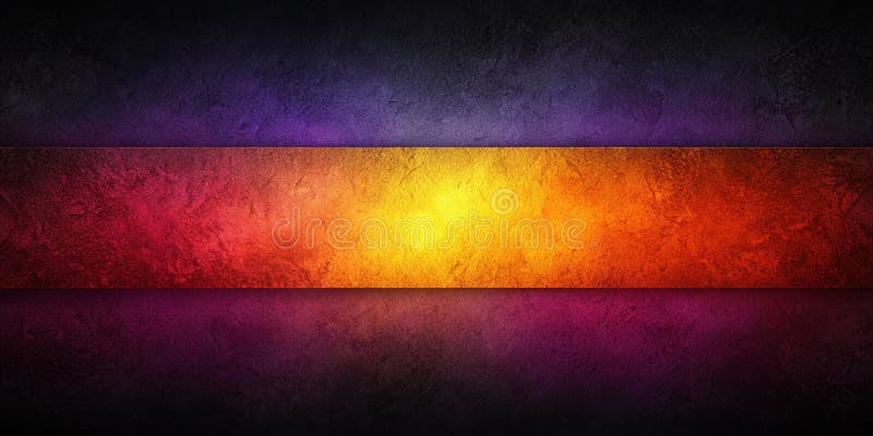 Glowing Abstract Color Gradient Banner Design with Grainy Texture Stock ...