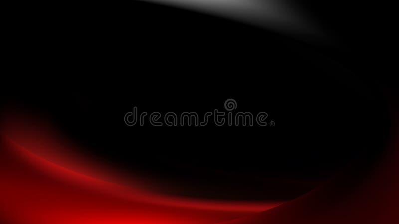 Glowing Abstract Cool Red Wave Background Stock Vector - Illustration ...