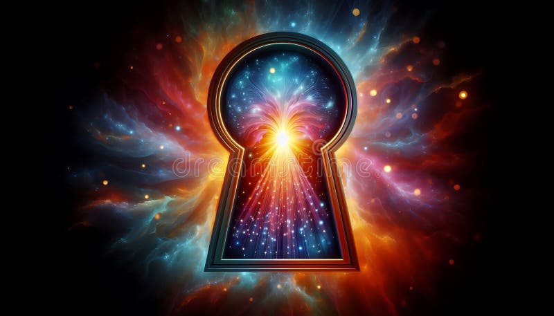 Abstract Keyhole Logo Icon Vector. Lock Icon Sign Stock Vector ...