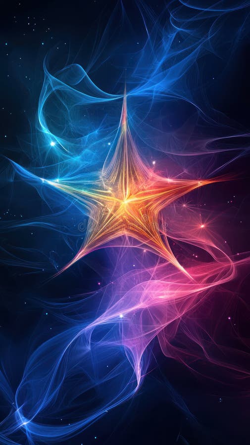 Set of Celestial Effects, Such As Comets, Shooting Stars, and Nebulae ...