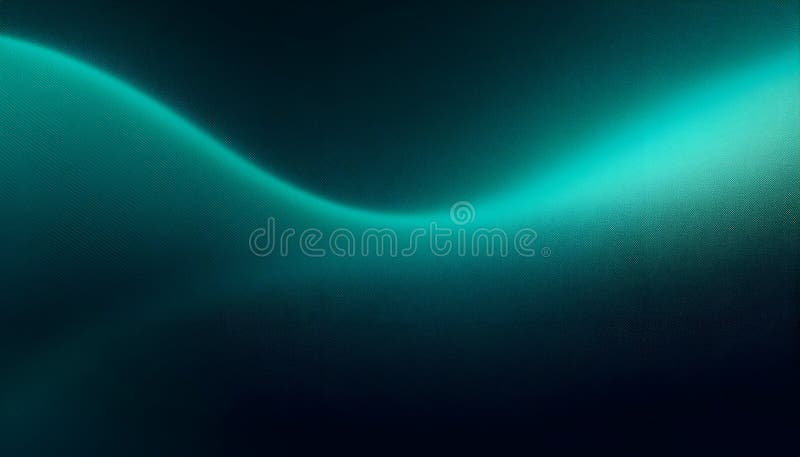 Glowing Abstract Technology Dark Background Teal Blue Green Black Color ...