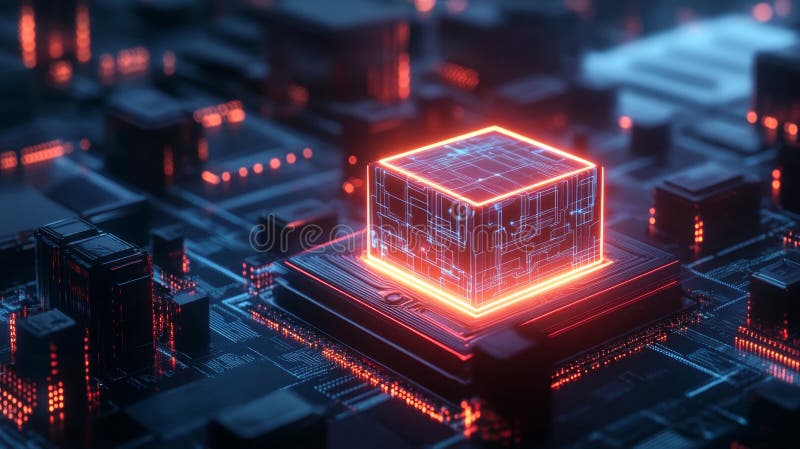 Glowing AI Powered Network Digital Technology in Futuristic Design ... Glowing AI Powered Network Digital Technology in Futuristic Design ...