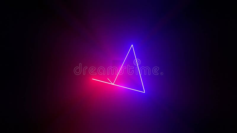 Glowing Animated Line Moving in Block Stock Video - Video of modern ...