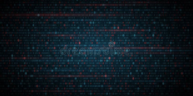 Binary Software Code Background Random Binary Numbers Of Program Code Digital Data Technology 8529