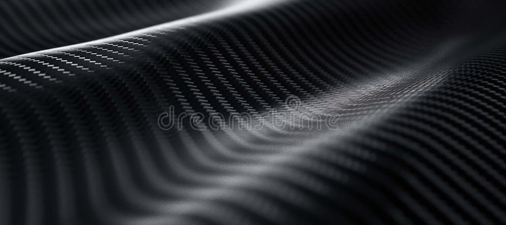 Glowing Black Wave Texture Background Stock Illustration - Illustration ...