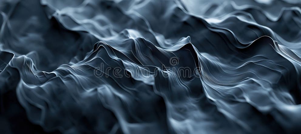 Glowing Black Wave Texture Background Stock Illustration - Illustration ...