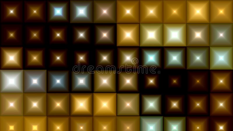 Abstract Glowing Block Led Lights Background Stock Illustration ...