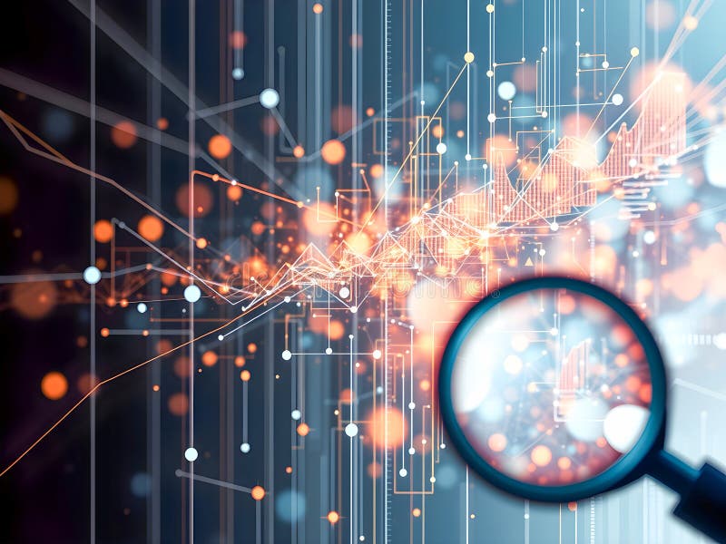 Glowing Blue Digital Stars Shine in a Vibrant Space Backdrop Creating a ...