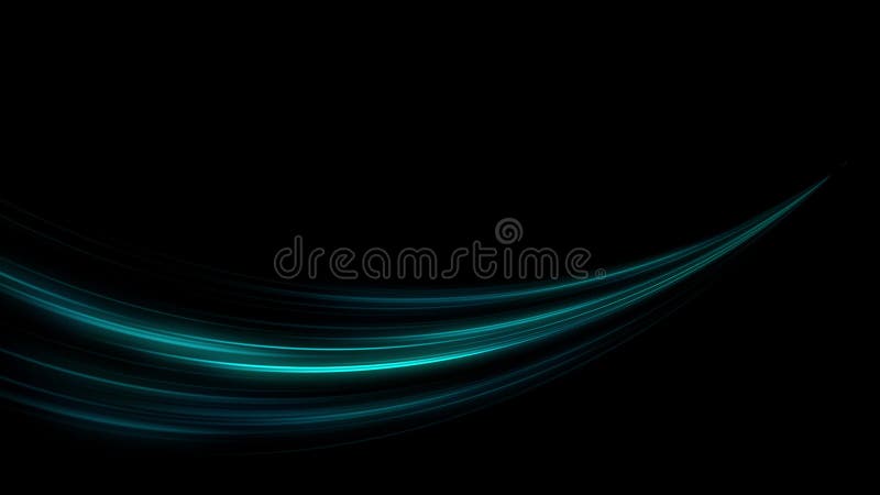 Glowing Blue Energy Arc Warp Path Loop Animation Element Stock Video ...