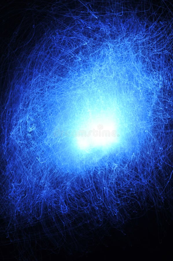 Glowing Blue Light stock image. Image of digital, global - 15598513
