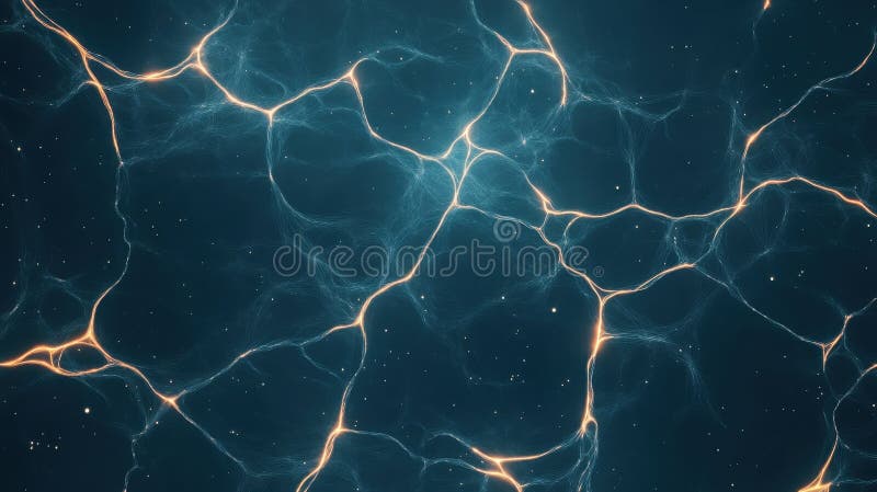 620 Abstract Deep Blue Galaxy Background Glowing Light Particles Stock ...