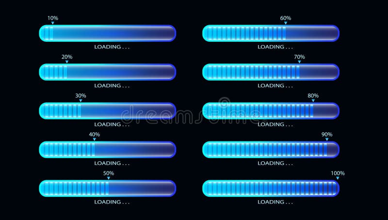 Work in Progress - Loading Bar Illustration Stock Illustration ...