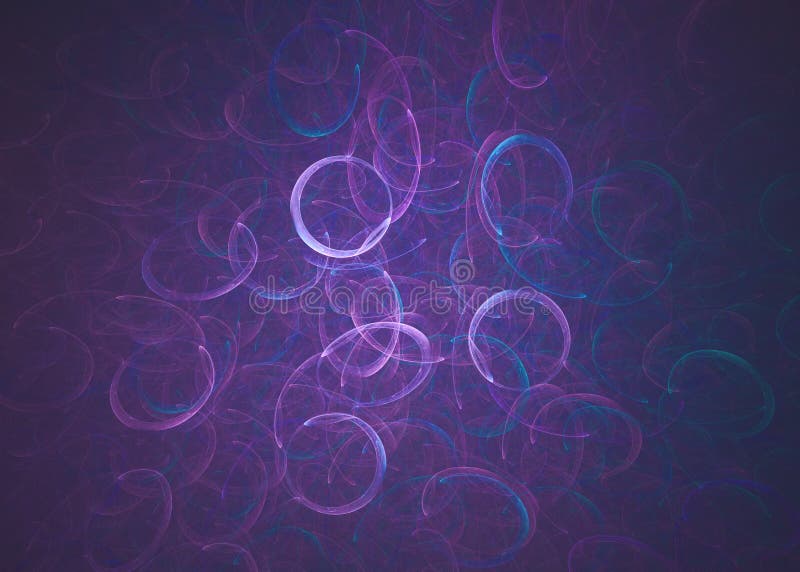 Glowing Blue Scale Rings Abstract Background Stock Photo - Image of ...