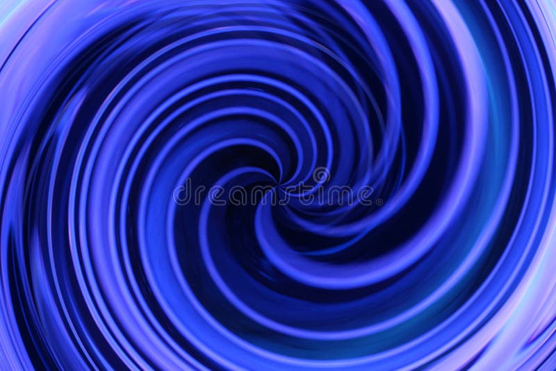 Glowing Blue Spiral Wallpaper Stock Illustration - Illustration of ...