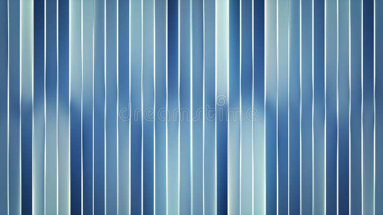 Glowing Blue Vertical Bars Abstract 3D Rendering Stock Illustration ...