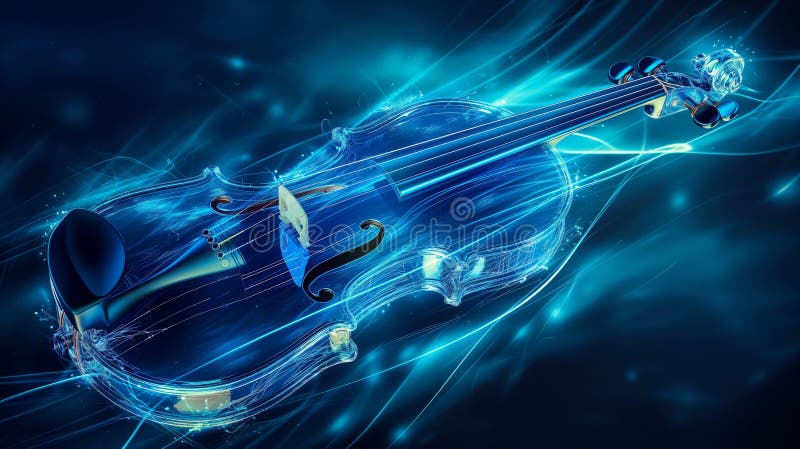 Abstract Light Streaks on Black Background Stock Image - Image of ...