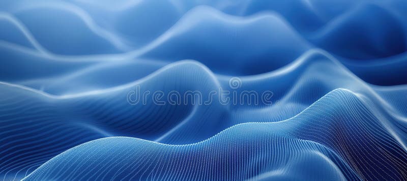 Glowing Blue Wave Texture Background Stock Illustration - Illustration ...