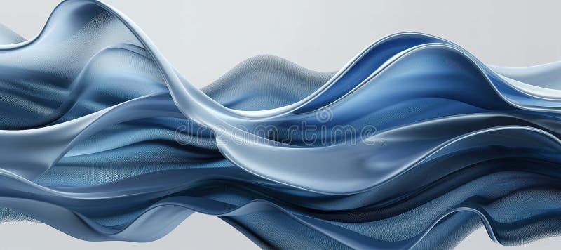 Glowing Blue Wave Texture Background Stock Illustration - Illustration ...