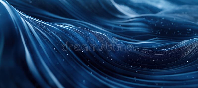 Glowing Blue Wave Texture Background Stock Illustration - Illustration ...