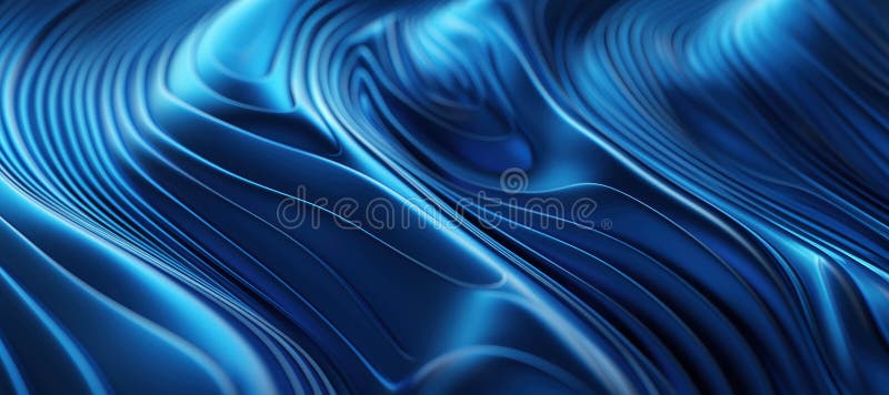 Glowing Blue Wave Texture Background Stock Illustration - Illustration ...