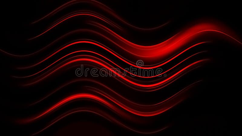 Glowing Blurred Light Stripes in Motion Over on Abstract Background ...