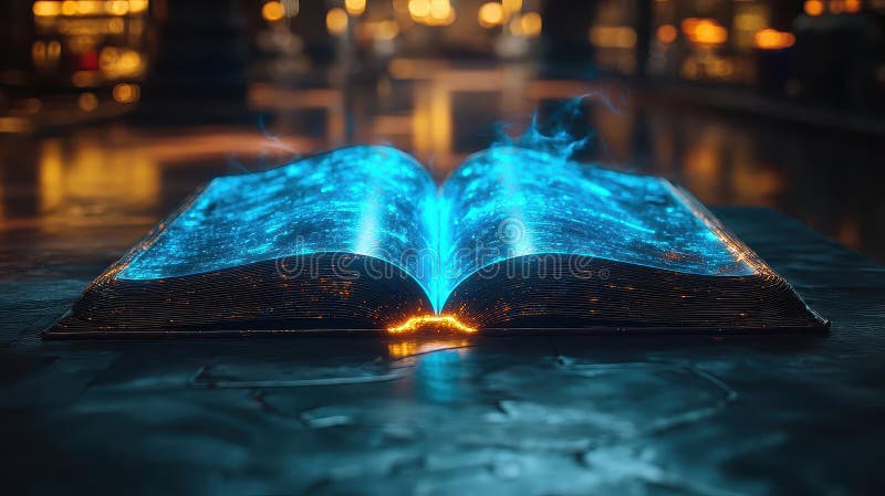 Glowing Book of Magic Unleash the Power within, Discover Secrets, and ...