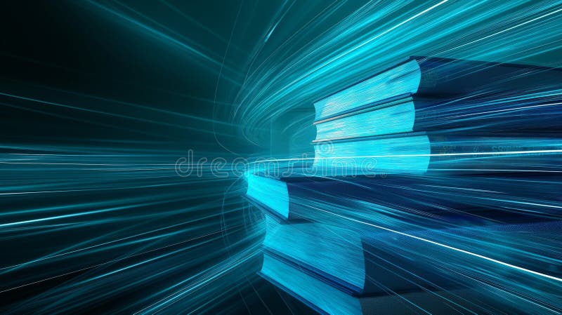 Glowing Books Light Trails Stock Photos - Free & Royalty-Free Stock ...