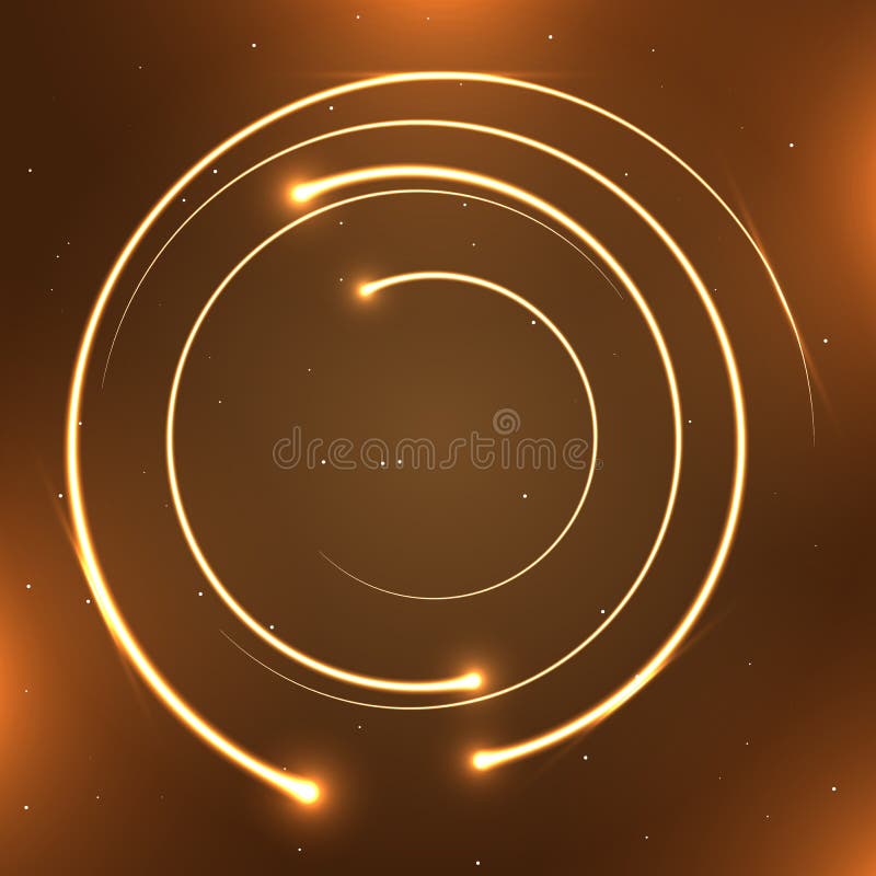 Glowing bright circle stock vector. Illustration of luxury - 101383066