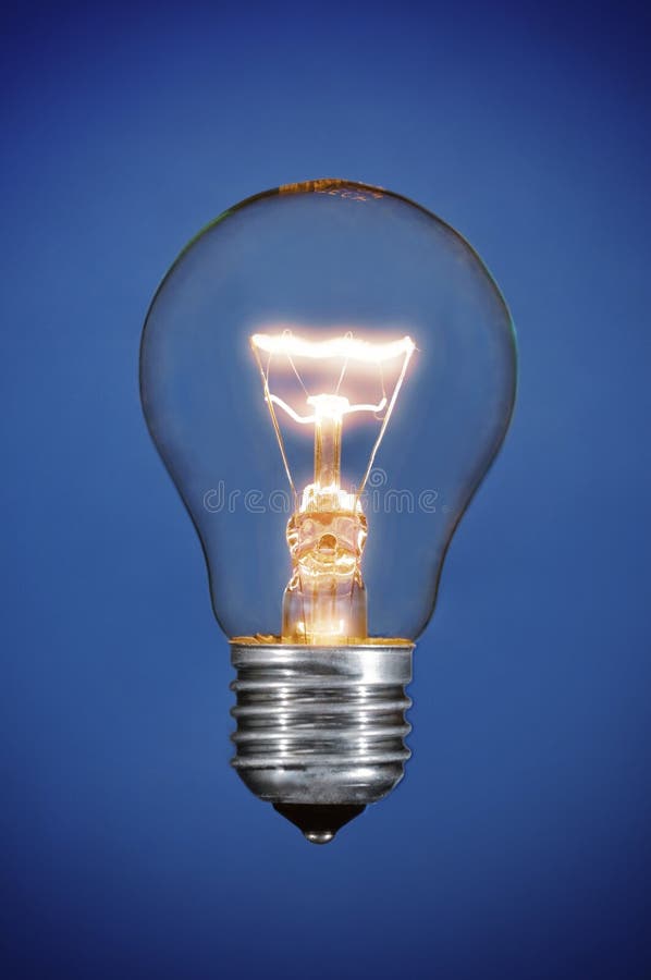 Glowing Bulb stock image. Image of environment, color - 14454207