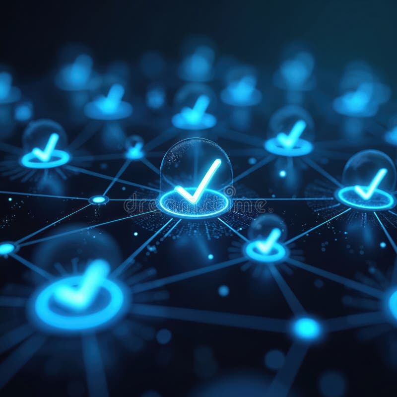 Glowing Checkmarks Stock Illustrations – 80 Glowing Checkmarks Stock Illustrations, Vectors ...