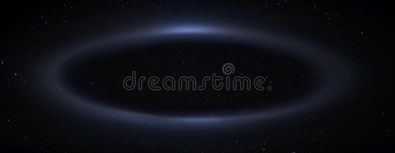 Glowing Circle in the Universe Stock Photo - Image of effect, galaxy ...