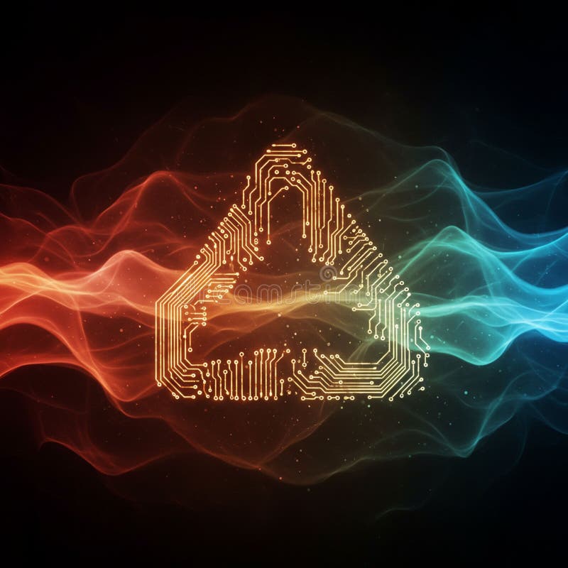 Glowing Circuit Board Pattern Stock Illustrations – 26,635 Glowing ...