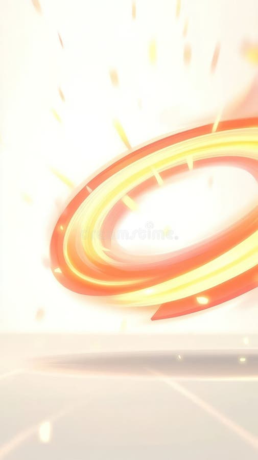 A Glowing Circular Design with Radiant Effects, Suggesting Energy or ...