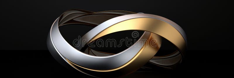 Glowing Circular Shapes, Ring Shape, Empty Space Stock Illustration ...
