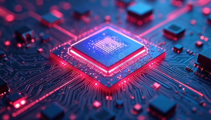 Computer Digital Datum Hardware Chip Stock Illustrations – 3,003 ...