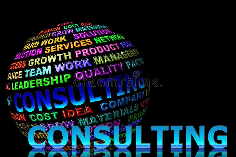 World Consulting stock illustration. Illustration of department - 18159298
