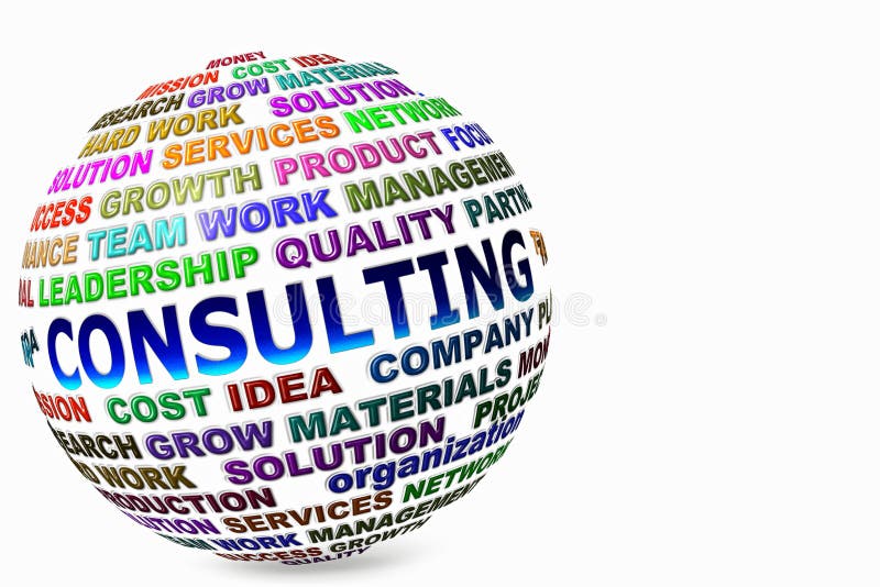 Consulting word cloud stock illustration. Illustration of skills - 37899806