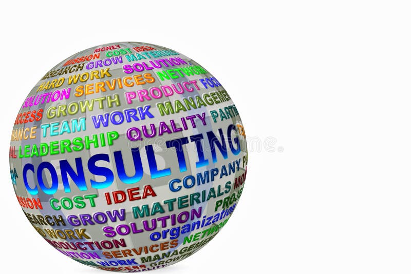 CONSULTING stock vector. Illustration of package, leadership - 35716018