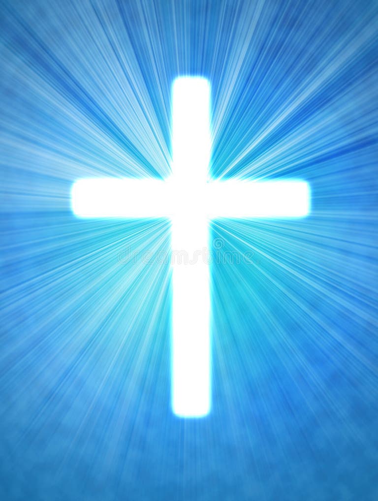 Glowing Cross Silhouette Stock Illustrations – 6,343 Glowing Cross ...