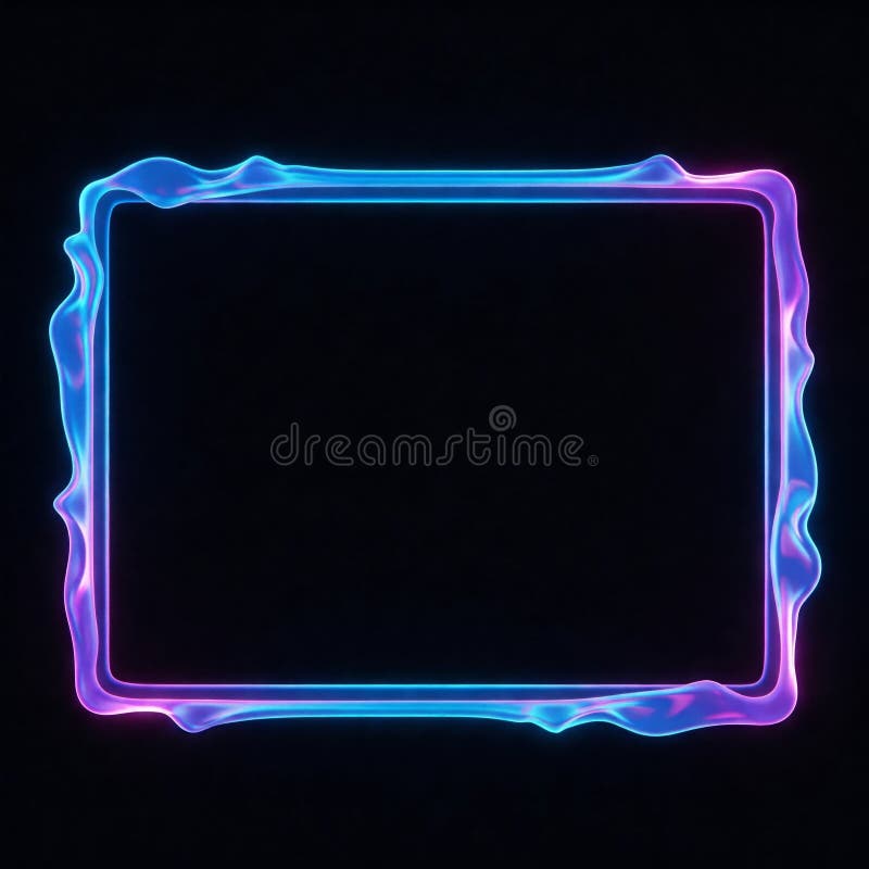 3D Crystal Polygon Frame stock illustration. Illustration of fractal ...