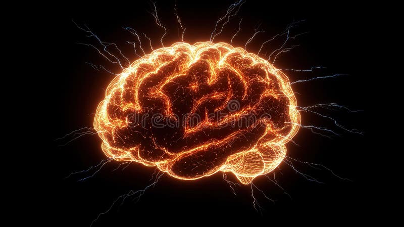 Epilepsy Brain Electrical Stock Illustrations – 233 Epilepsy Brain ...