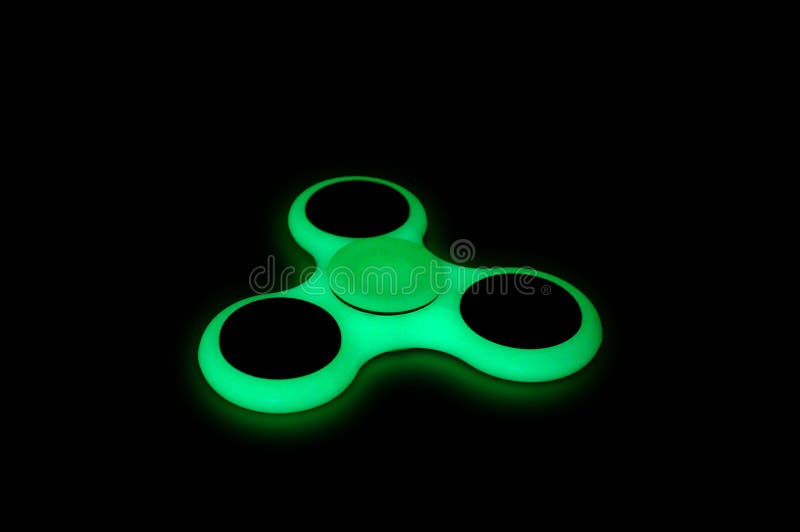 Fidget Spinner stock photo. Image of light, latest, power - 92652122