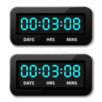Led Countdown Timer Stock Illustrations – 1,549 Led Countdown Timer ...