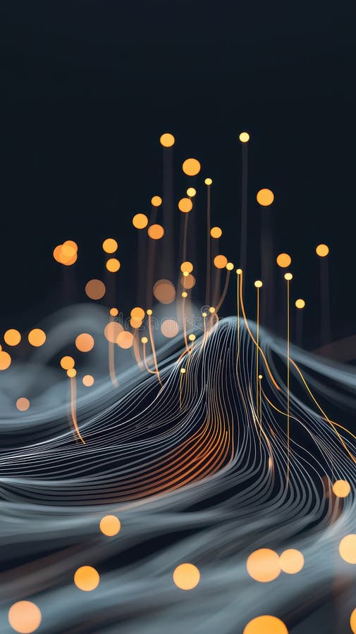 Big Data Technological Digital Abstract Background. Stock Photo - Image ...