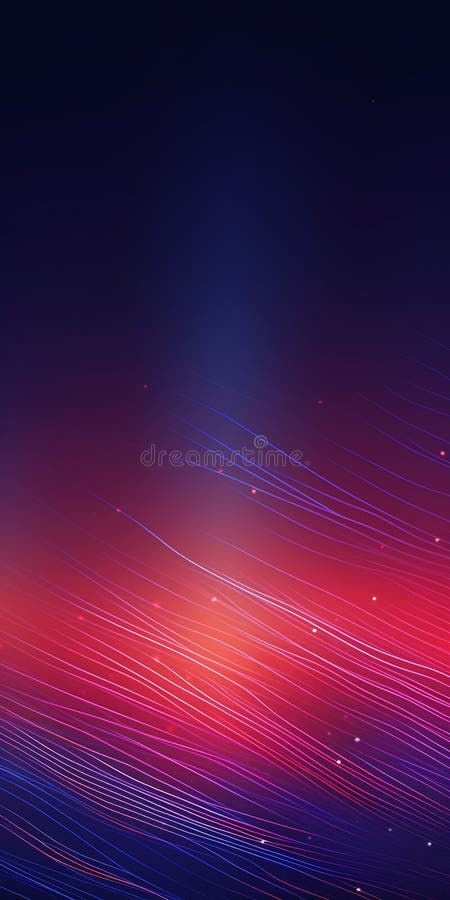 The Glowing Edge of the Universe Stock Illustration - Illustration of ...