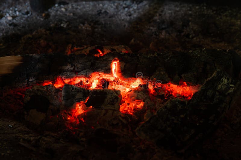 Glowing Ember Middle Fire Pit Stock Photos - Free & Royalty-Free Stock ...