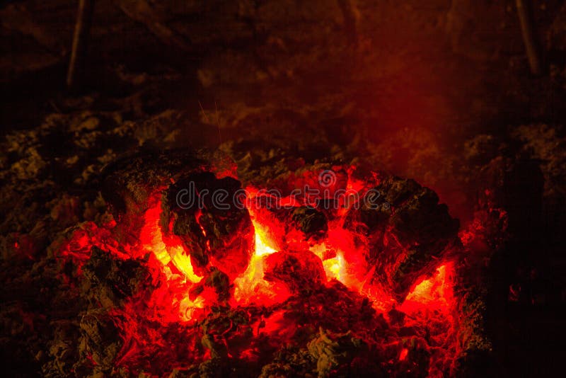 Glowing embers 10605 stock photo. Image of blaze, heat - 264996572