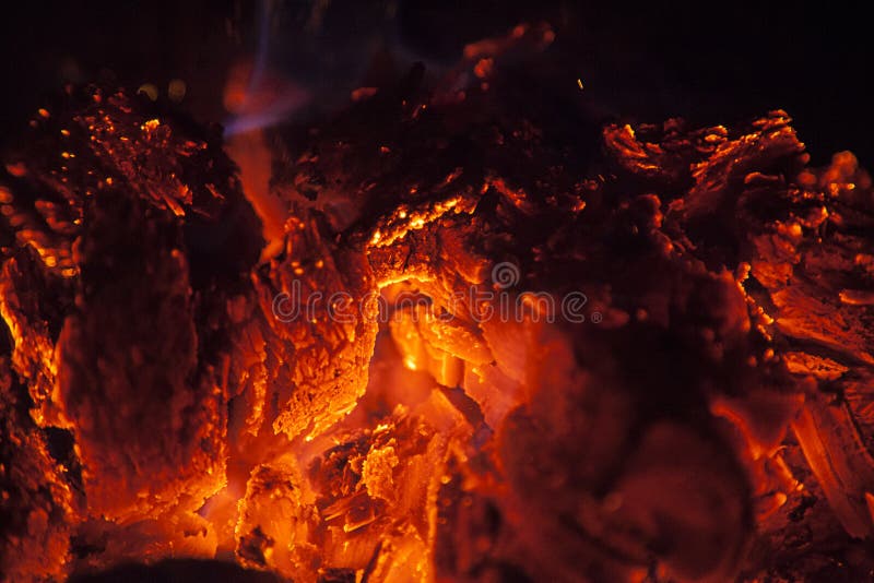 Glowing embers texture stock image. Image of energy, force - 82511653